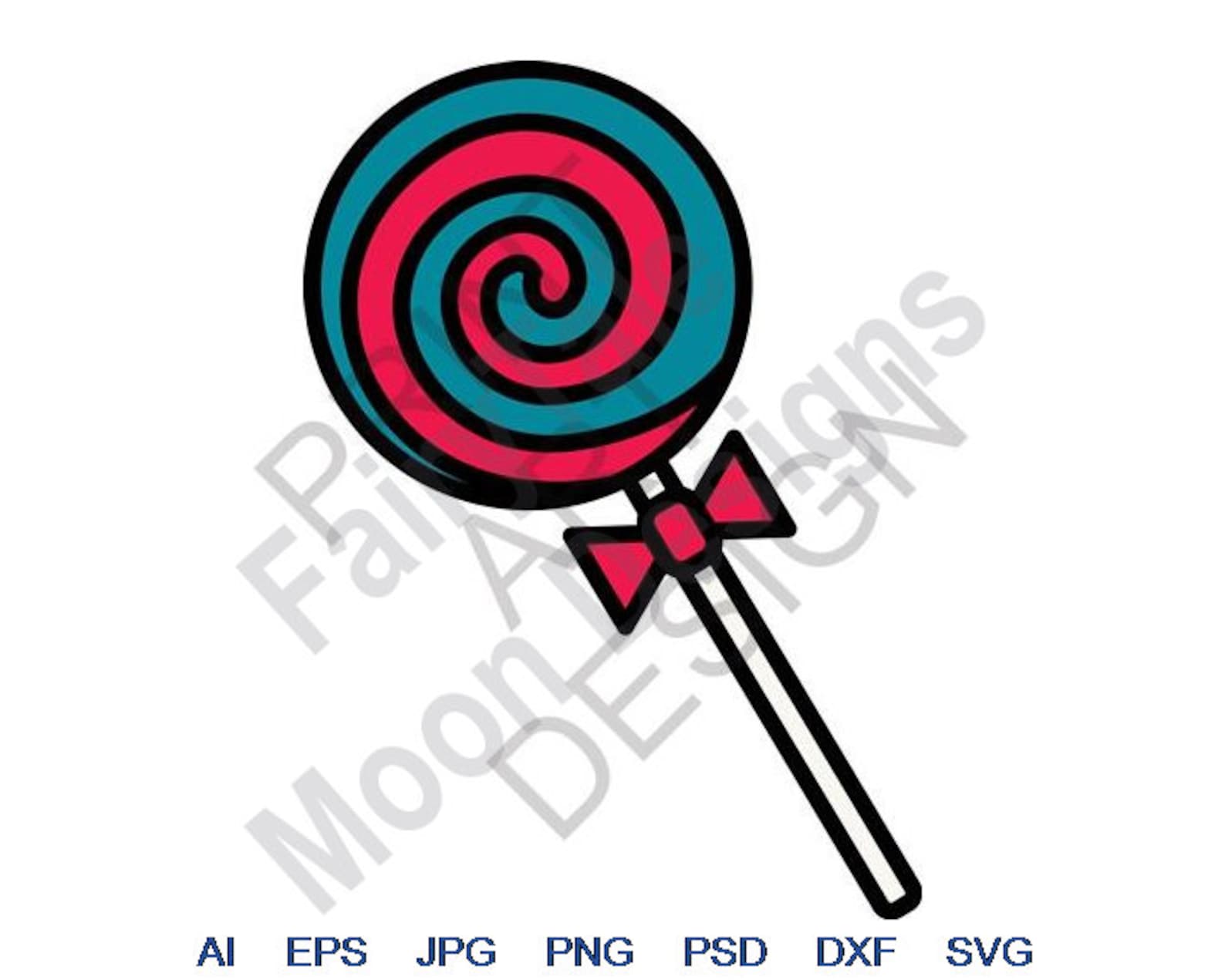 Lollipop Svg Dxf Eps Png Jpg Vector Art Clipart Cut - Etsy UK