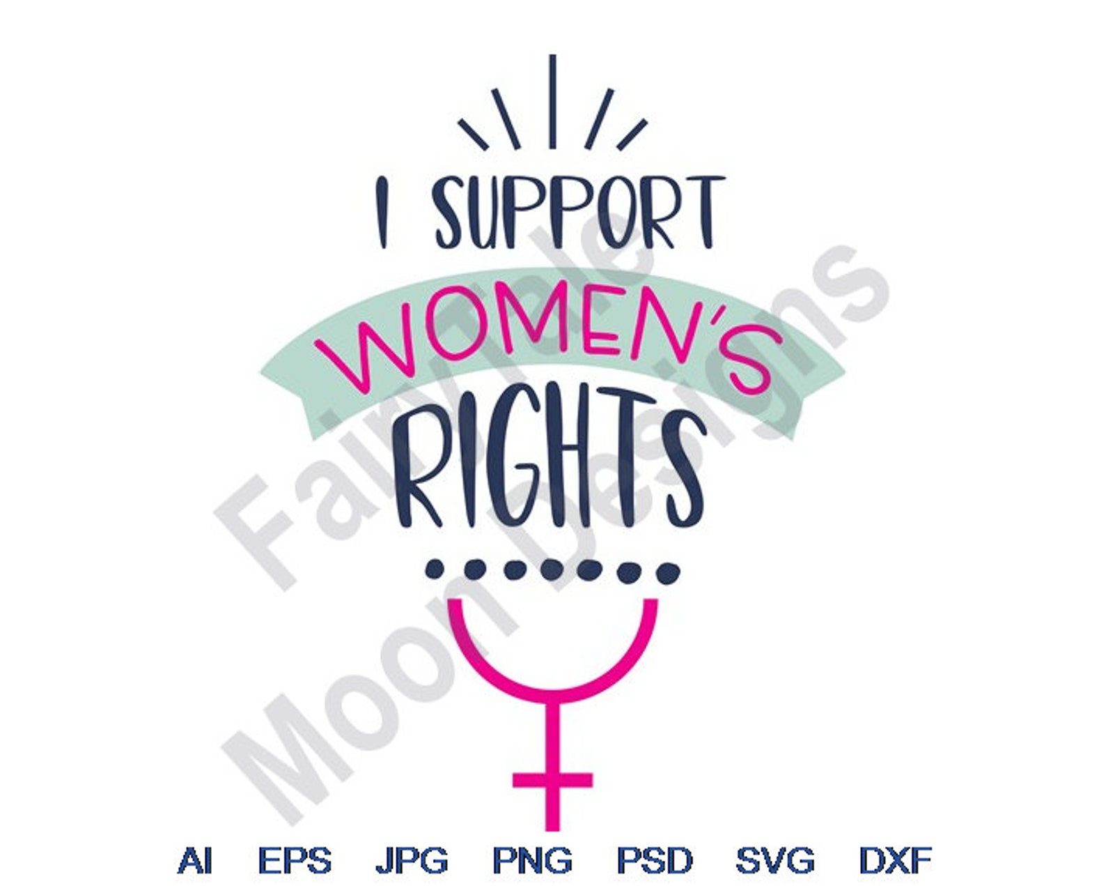 Women's Rights Svg Dxf Eps Png Jpg Vector Art - Etsy