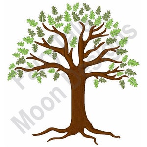 Tree Outline Machine Embroidery Design - Etsy