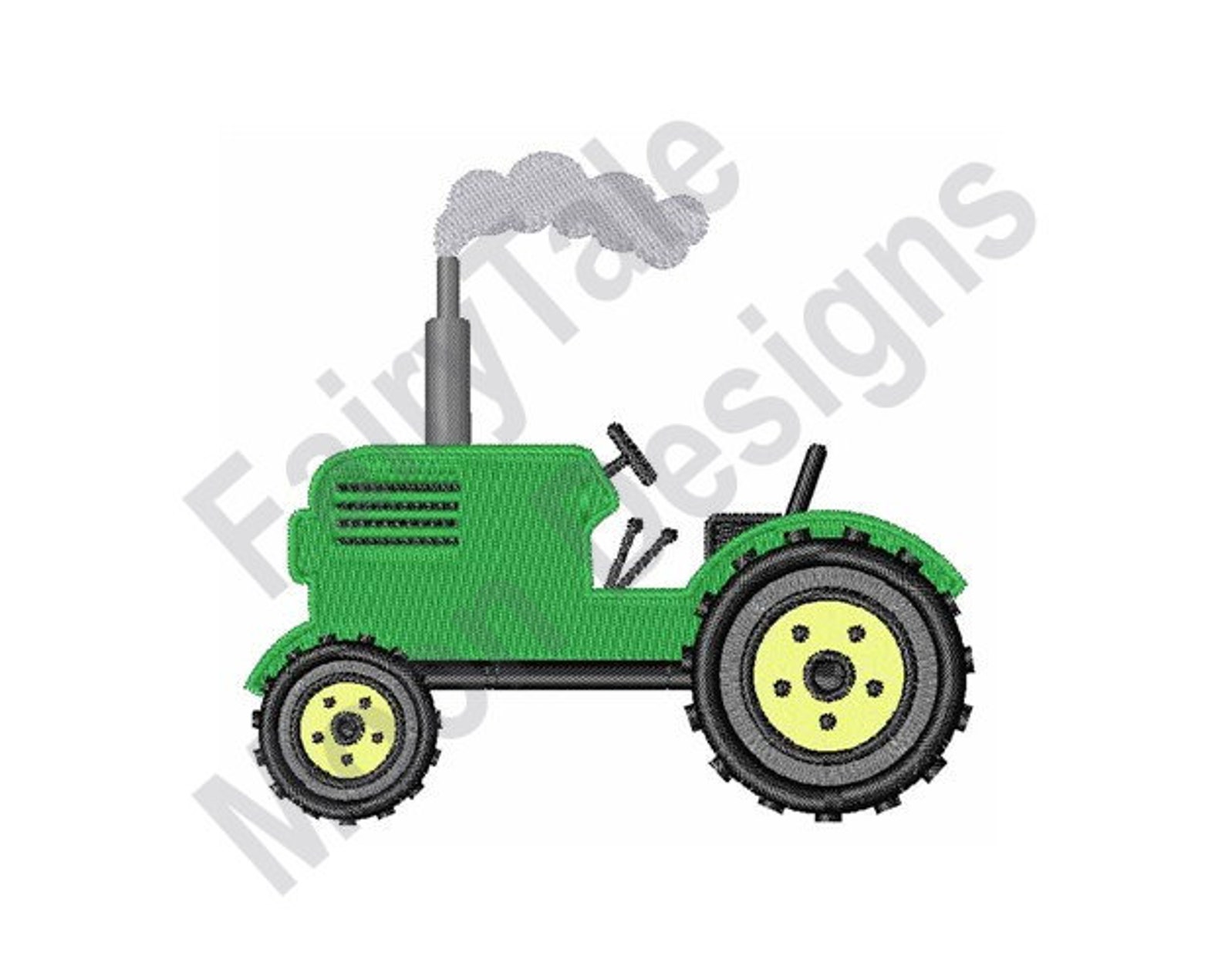 Farm Tractor Machine Embroidery Design Farming Tractor - Etsy