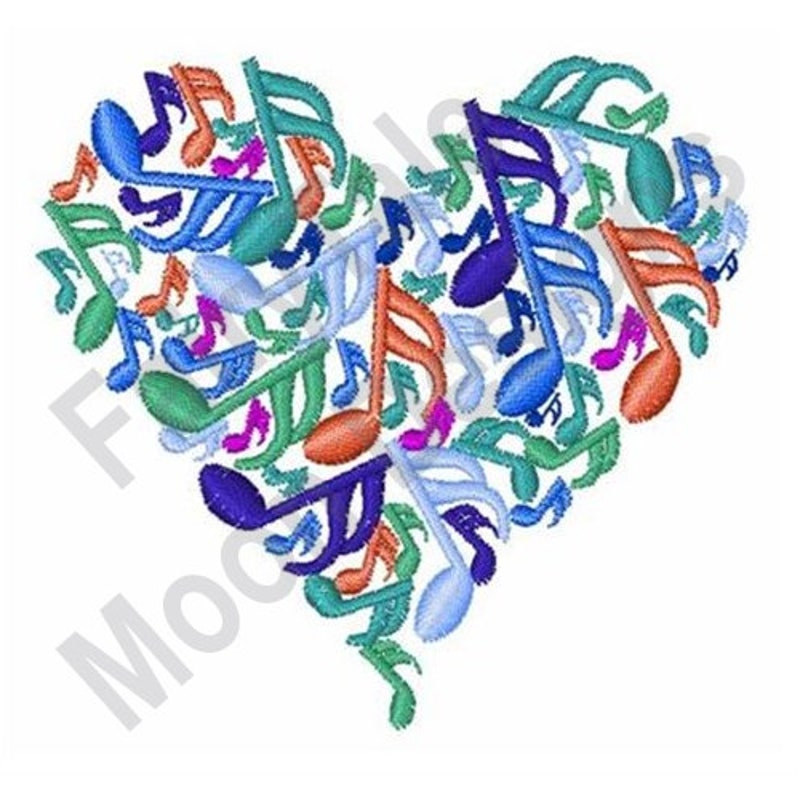 Music Embroidery - Etsy