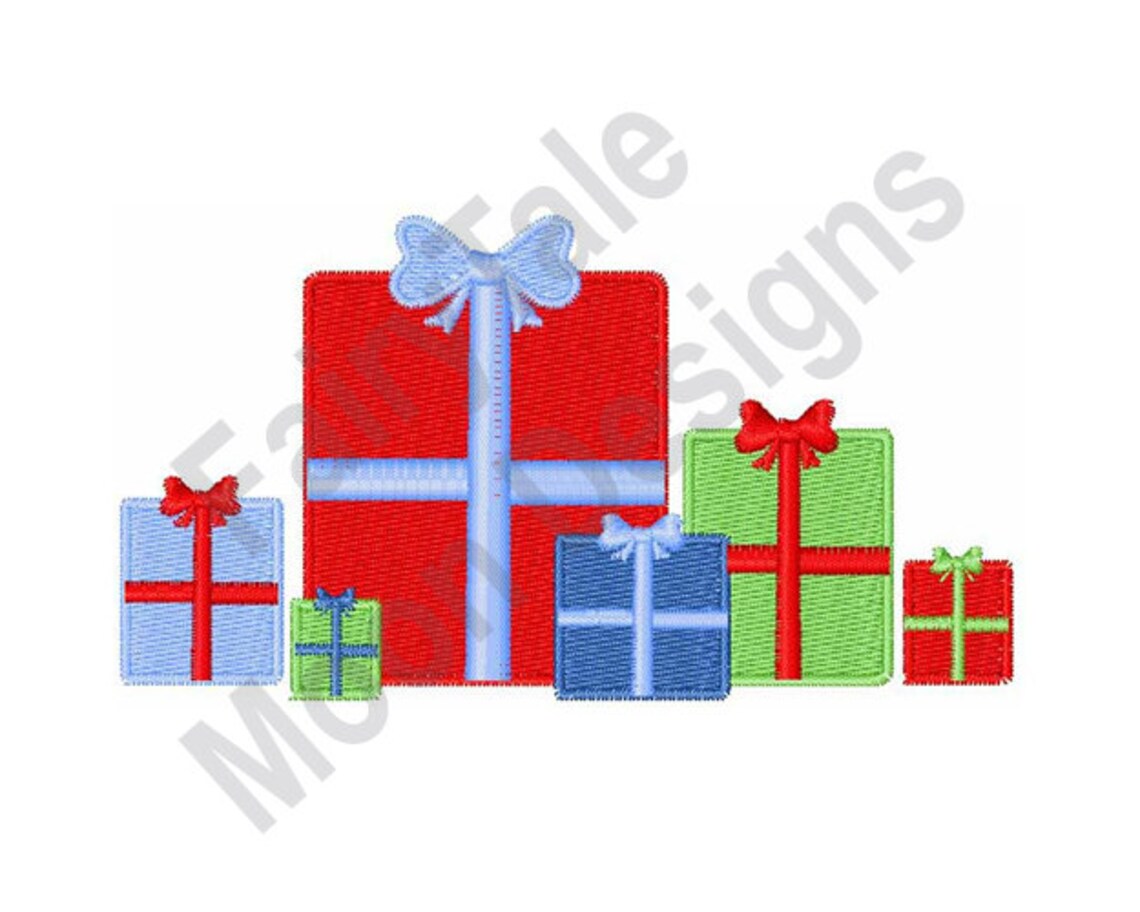 Christmas Gifts Machine Embroidery Design Christmas Gift | Etsy