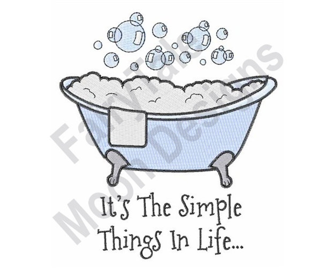 It's the Simple Things That Matter Machine Embroidery - Etsy