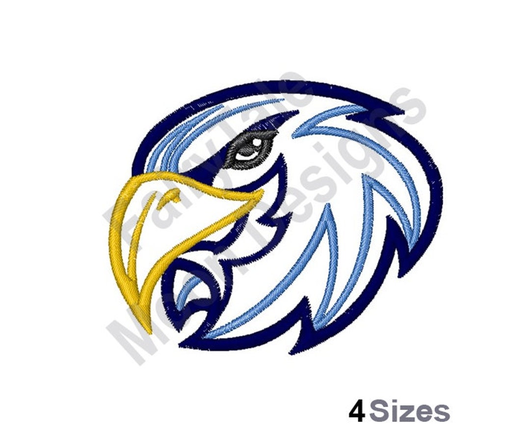 Eagle Head - Machine Embroidery Design, Eagle Outline Embroidery ...