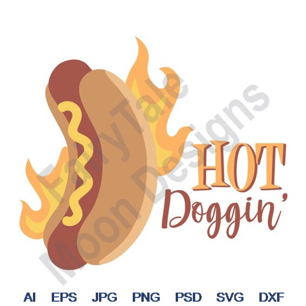 Hotdog Svg - Etsy