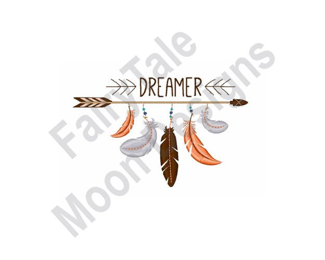 Dreamer - Machine Embroidery Design - Etsy