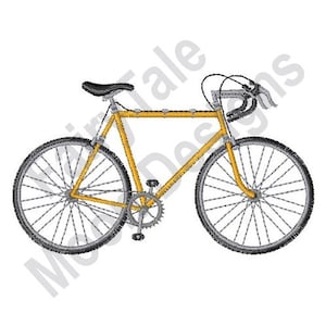 Bicycle - Machine Embroidery Design, Bike Embroidery Pattern, Bicycle ...