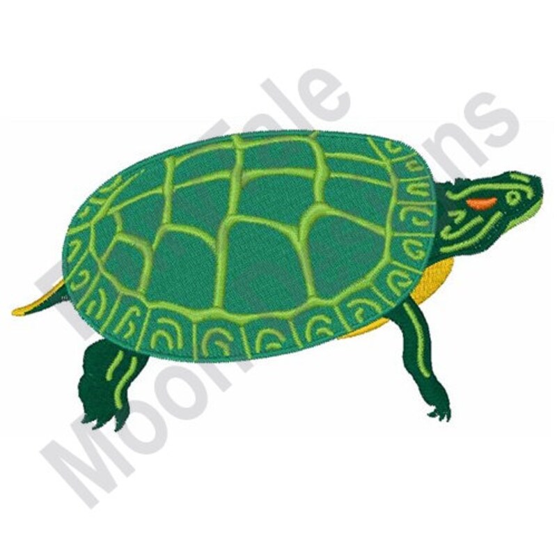 Turtle Embroidery - Etsy