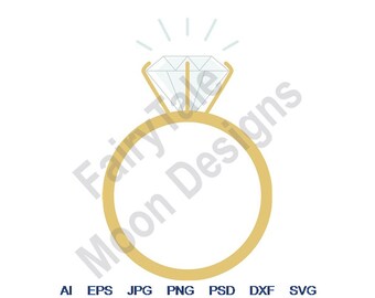 Diamond Svg Png Dxf - Etsy