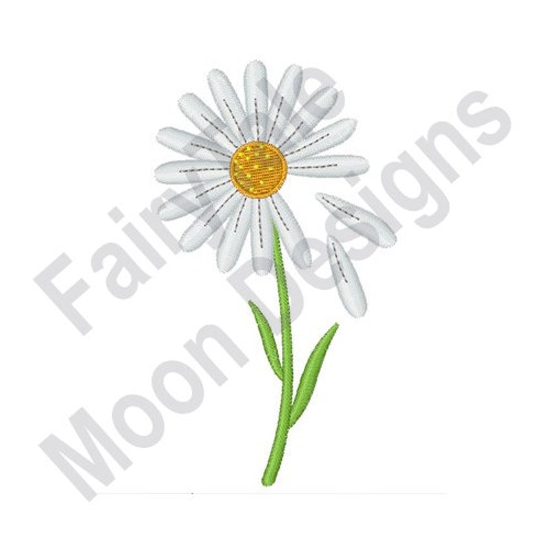 Daisy Embroidery - Etsy