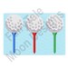 Golf Tees & Balls - Machine Embroidery Design, Golfing Embroidery ...