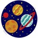 Planets - Machine Embroidery Design, Solar System Embroidery Design ...
