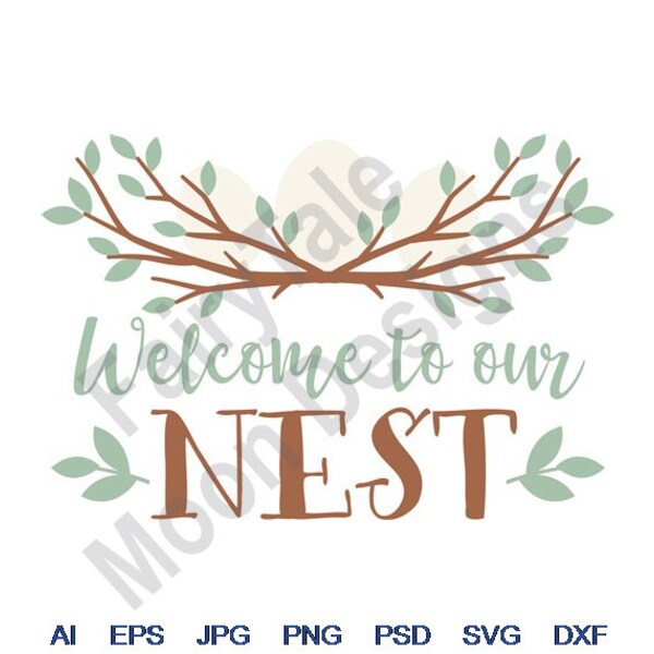 Welcome to Our Nest - Etsy