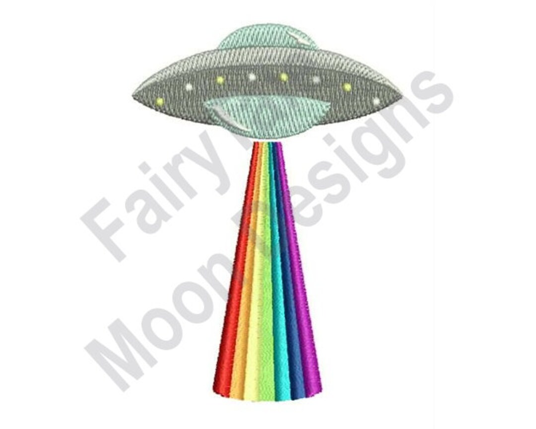 UFO Space Ship - Machine Embroidery Design, Alien Space Ship Embroidery ...