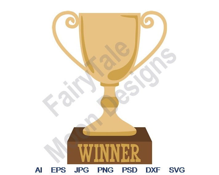 Winner Svg Dxf Eps Png Jpg Vector Art Clipart Cut - Etsy