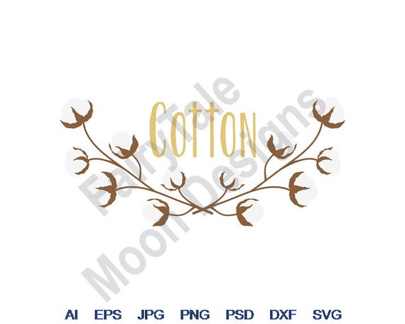 Cotton Limbs Svg Dxf Eps Png Jpg Vector Art Clipart - Etsy UK