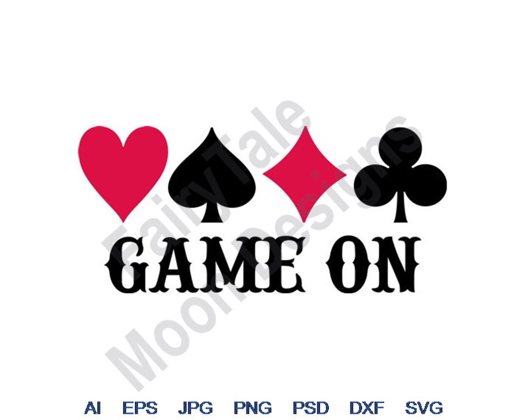 Game on - Svg, Dxf, Eps, Png, Jpg, Vector Art, Clipart, Cut File ...