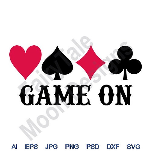 Game on Svg Dxf Eps Png Jpg Vector Art Clipart Cut - Etsy