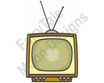 Vintage Tv Embroidery Pattern PDF Download - Etsy
