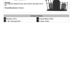 Graveyard Crow - Machine Embroidery Design, Halloween Night Embroidery ...