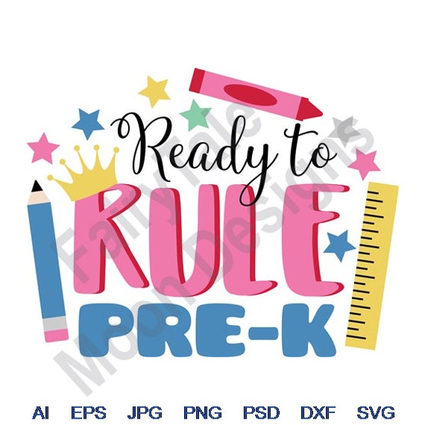 Pre K Clipart - Etsy