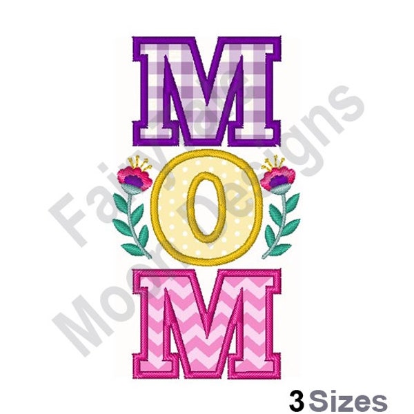 Mom Applique - Etsy