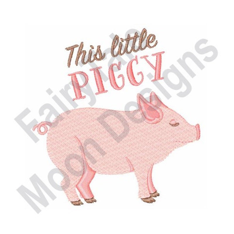 Pig Embroidery - Etsy
