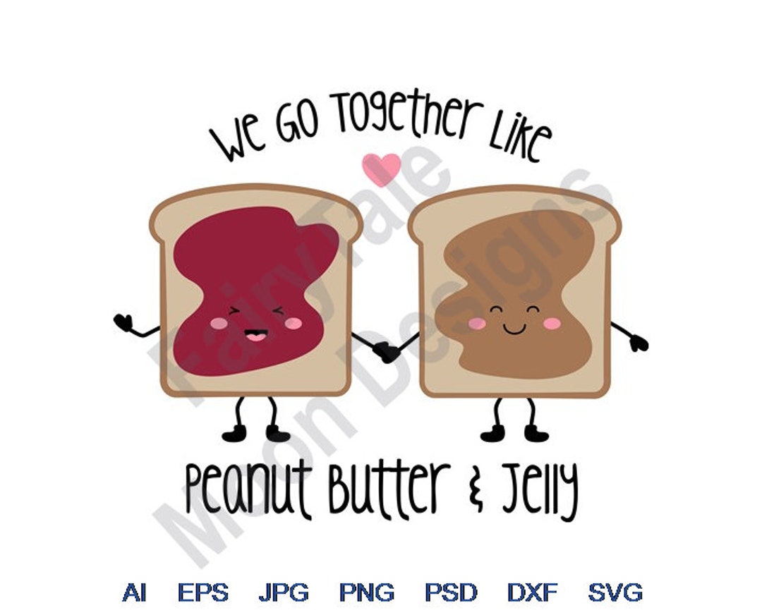 We Go Together - Svg, Dxf, Eps, Png, Jpg, Vector Art, Clipart, Cut File ...