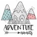 Adventure Awaits - Machine Embroidery Design, Mountain Adventure ...