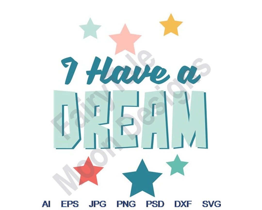 I Have A Dream Clipart