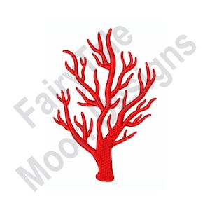 Ocean Coral - Machine Embroidery Design, Coral Reef Embroidery Pattern ...