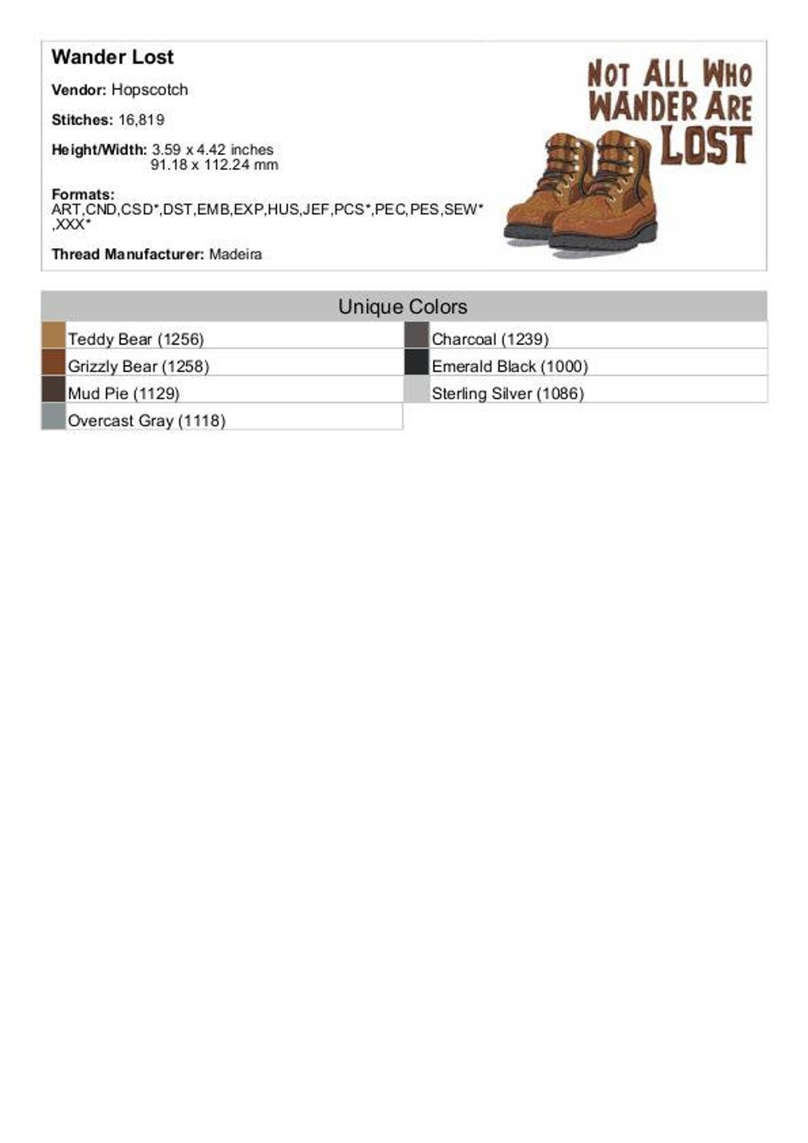 Not All Who Wander Are Lost Machine Embroidery Design | Etsy