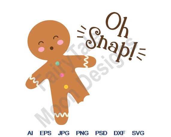 Oh Snap Svg Dxf Eps Png Jpg Vector Art Clipart Cut - Etsy