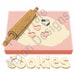 Baking Cookies - Machine Embroidery Design - Etsy