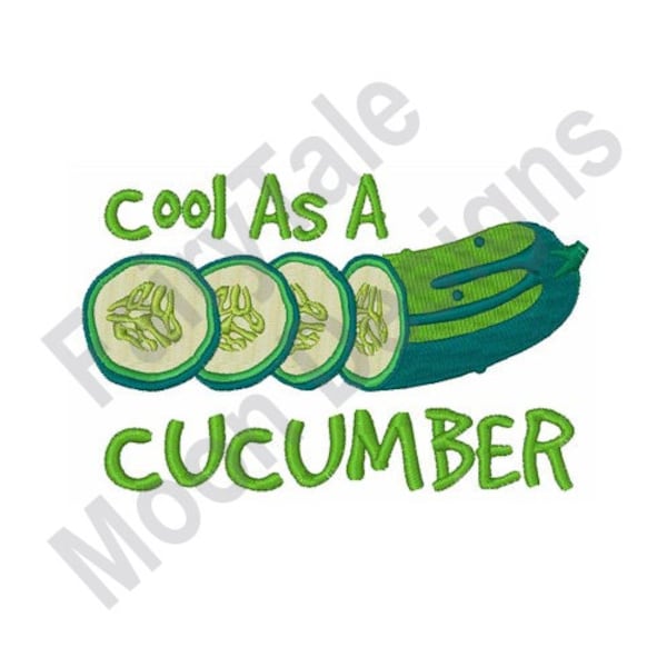 Cool as a Cucumber - Etsy