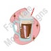 Root Beer Float - Machine Embroidery Design, Ice Cream Float Embroidery ...