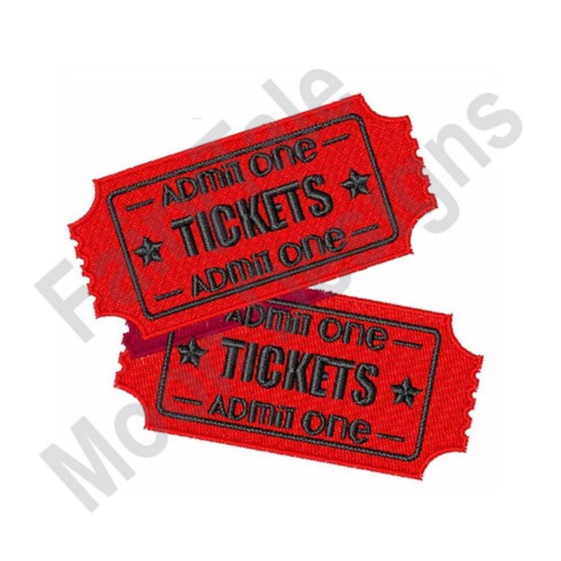 Ticket Morale Patches - Etsy