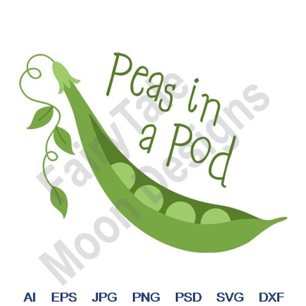 Pea Pod - Etsy