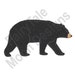 Black Bear - Machine Embroidery Design, American Black Bear Embroidery ...