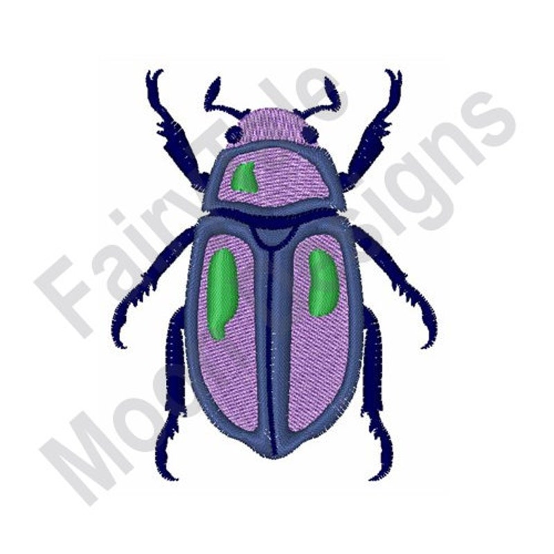 Beetle Embroidery - Etsy