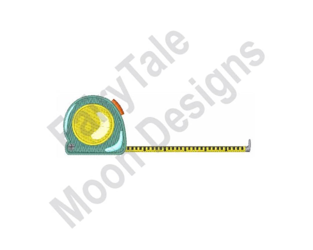 Tape Measure - Machine Embroidery Design, Measuring Tape Embroidery ...