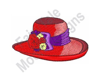 Red Hat Embroidery - Etsy