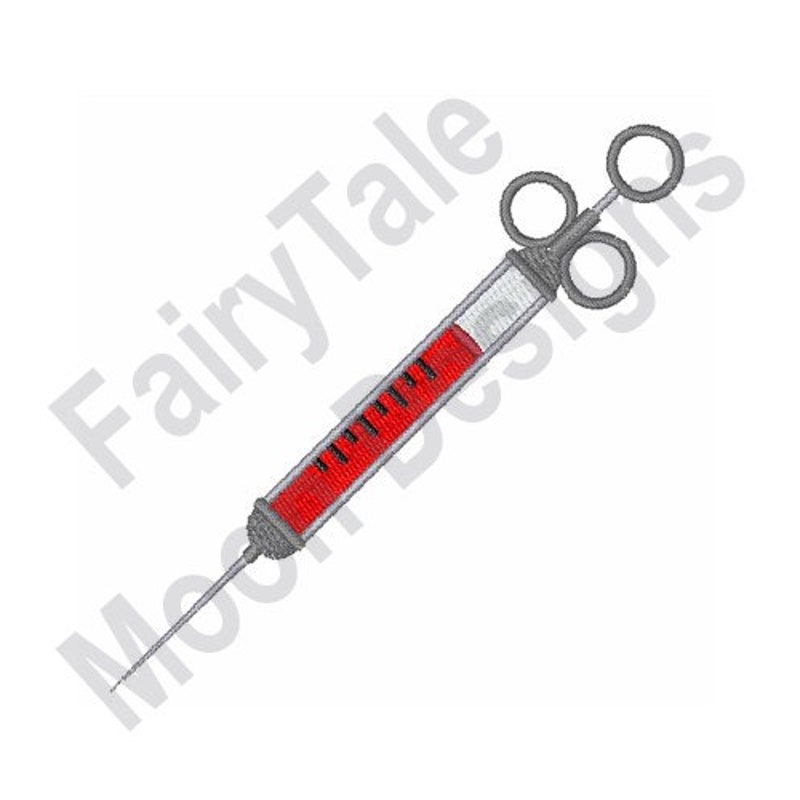 Syringe Embroidery - Etsy