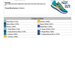 Crawl Walk Run - Machine Embroidery Design, Running Shoe Embroidery ...