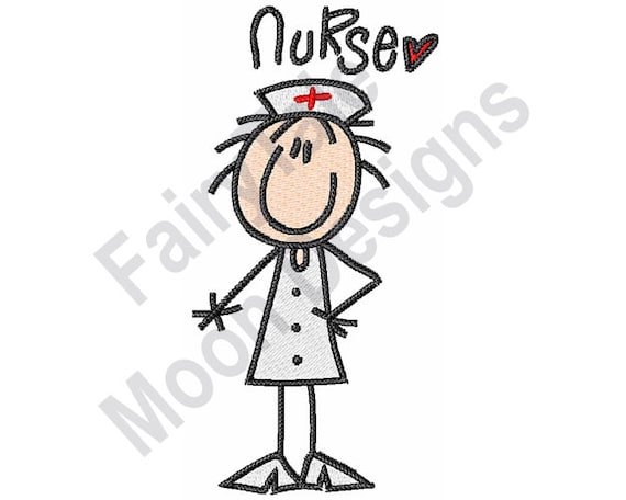 Stick Figure Nurse Clipart Borders