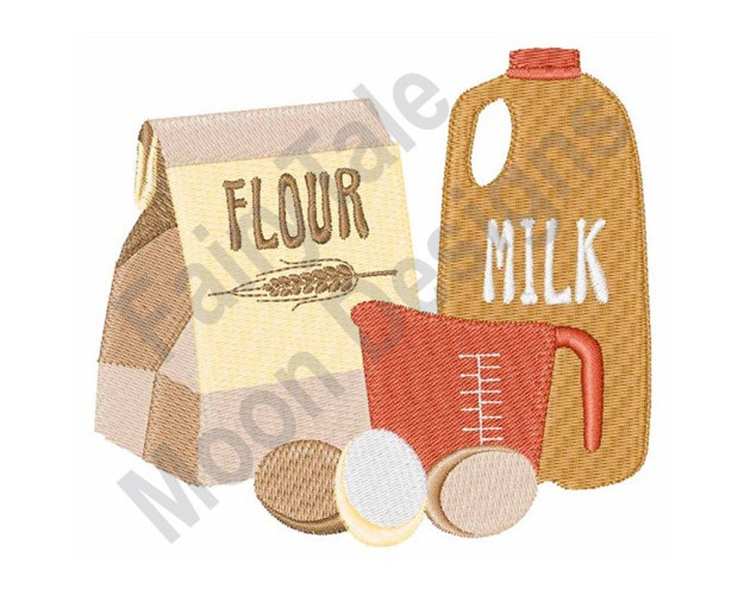 Cooking Ingredients - Machine Embroidery Design, Cooking Ingredients ...