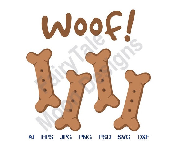 Woof Svg Dxf Eps Png Jpg Vector Art Clipart Cut File - Etsy.de