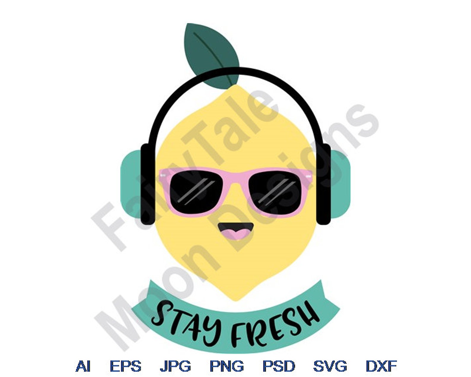 Stay Fresh Svg Dxf Eps Png Jpg Vector Art Clipart Cut - Etsy