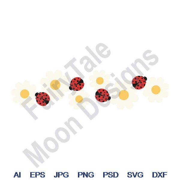 Ladybug Border - Etsy