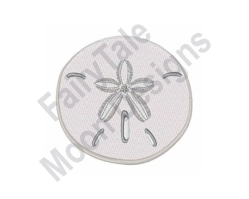 Sand Dollar - Machine Embroidery Design, Sand Dollar Embroidery Pattern ...